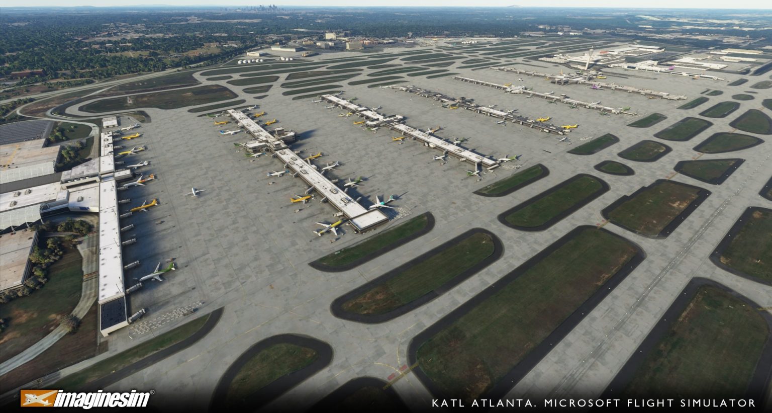 Imaginesim releases KATL Atlanta International Airport in the MSFS ...