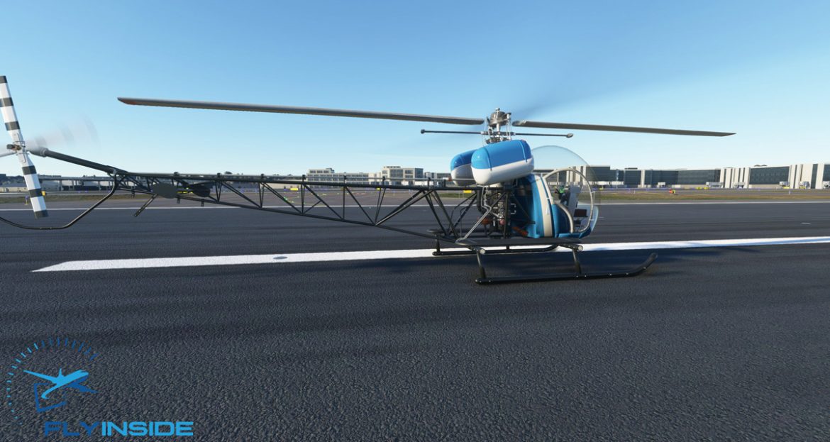 Helicopters are getting popular in Flight Simulator: Bell B47G ...