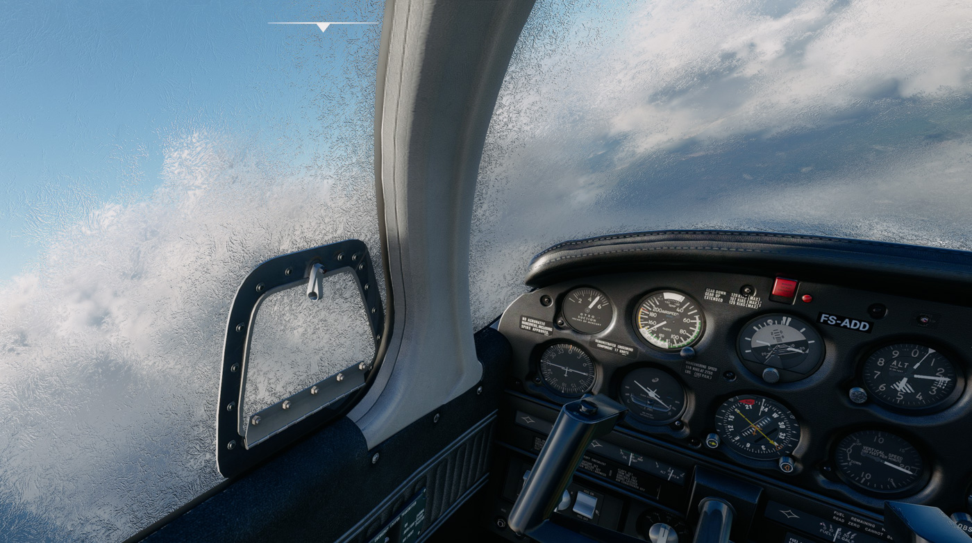 Just Flight updates the PA-28R Arrow III with icing effects, improved ...