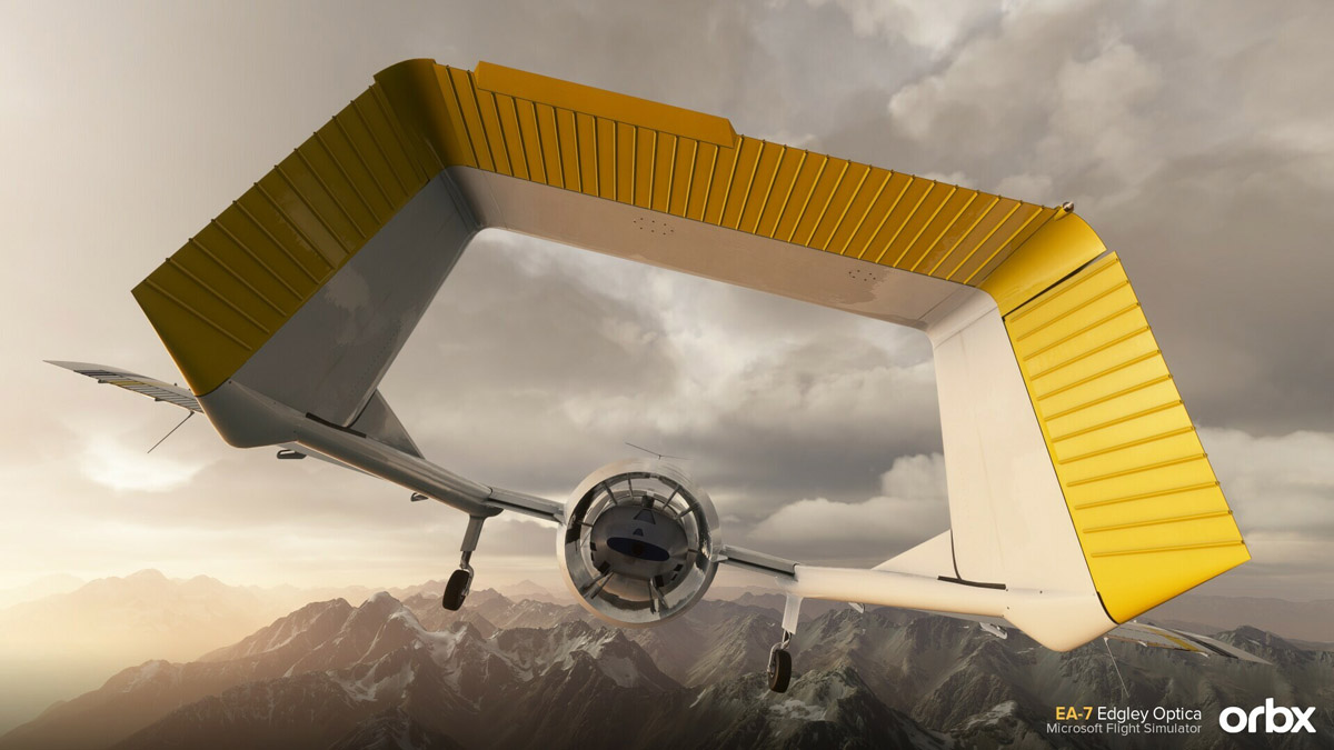 Orbx releases the EA-7 Edgley Optica, its first aircraft for MSFS ...
