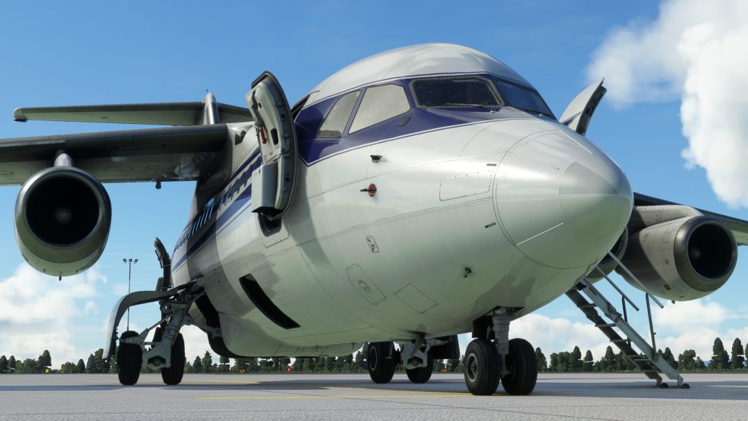 Just Flight shares stunning new images of the BAe 146 for MSFS - MSFS ...