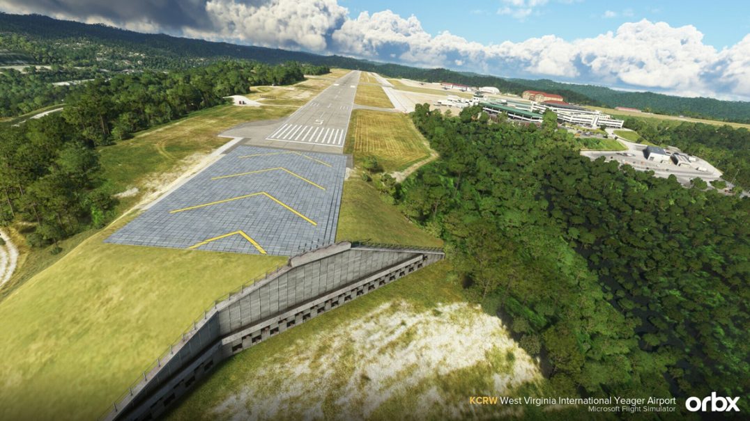 Orbx releases KCRW West Virginia International Yeager Airport for MSFS ...