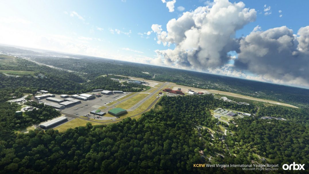 Orbx releases KCRW West Virginia International Yeager Airport for MSFS ...