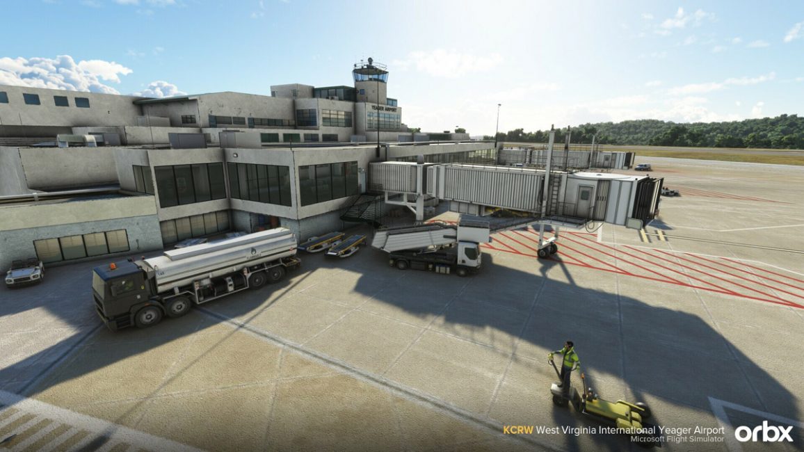 Orbx releases KCRW West Virginia International Yeager Airport for MSFS ...