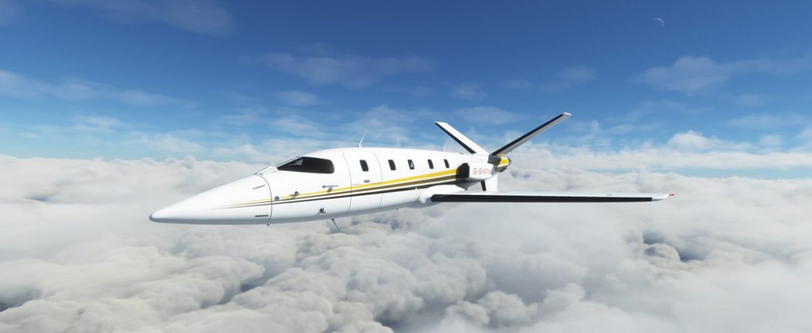 Lionheart Creations shares new images of its Lear Fan 2100 for MSFS ...