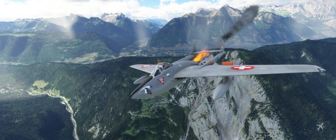Face the challenges of an earlier jet aircraft with the SwissMilSim ...
