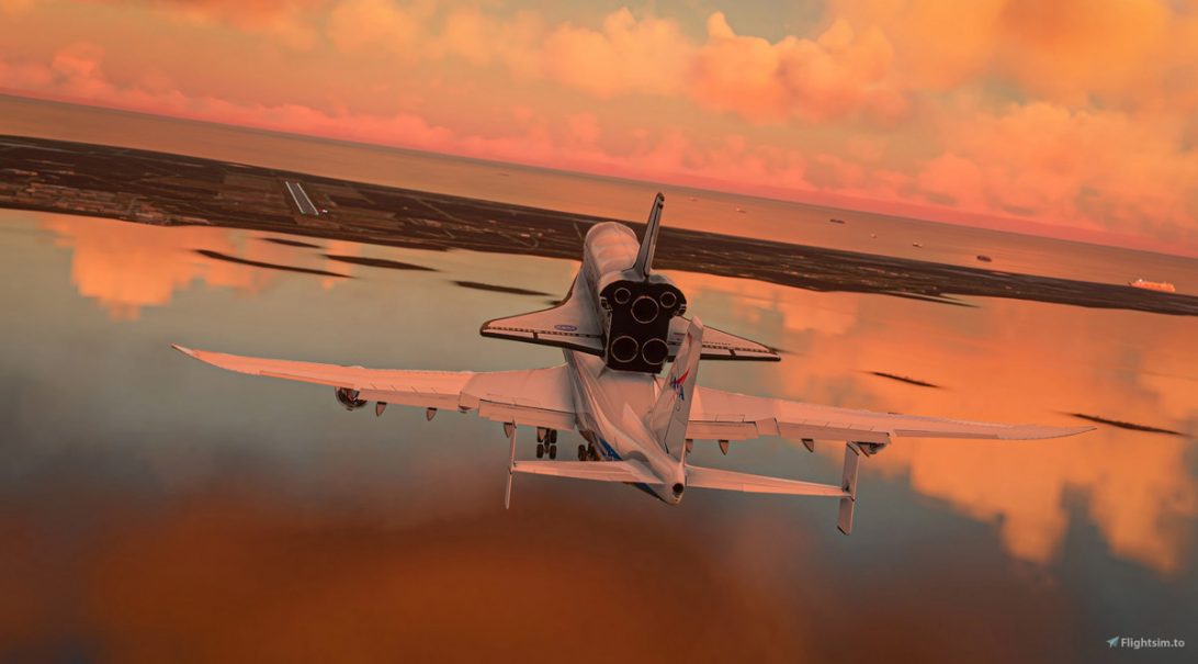 Check this out! Carry the Space Shuttle in MSFS with this modified ...