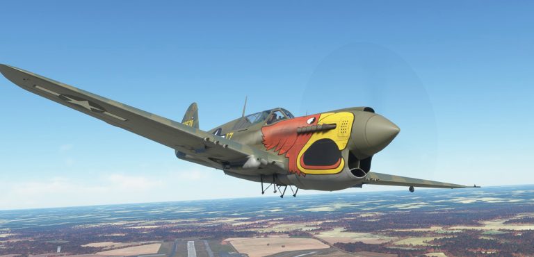 Flight Replicas previews its own Curtiss P-40 for MSFS - MSFS Addons