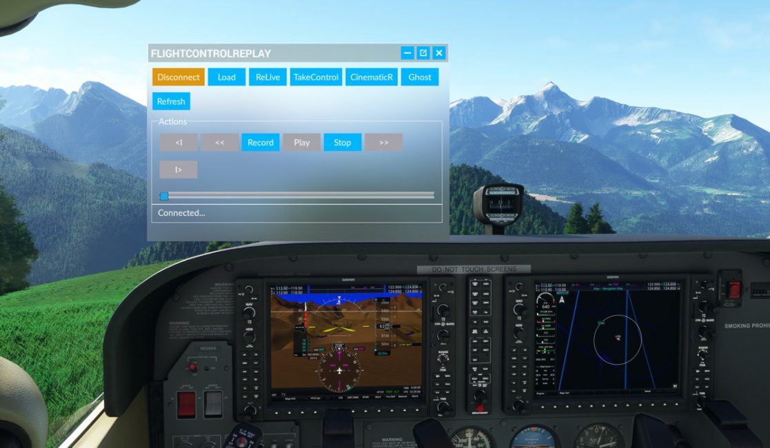 FlightControlReplay v5 is out to record and replay your flights in MSFS ...