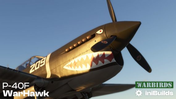 iniBuilds announced its first warbird for MSFS: the P-40F WarHawk ...
