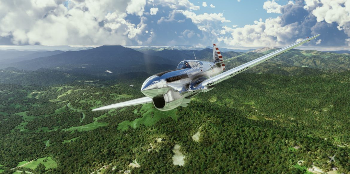 (It's out!) An early preview of the beautiful iniBuilds P-40F, coming ...