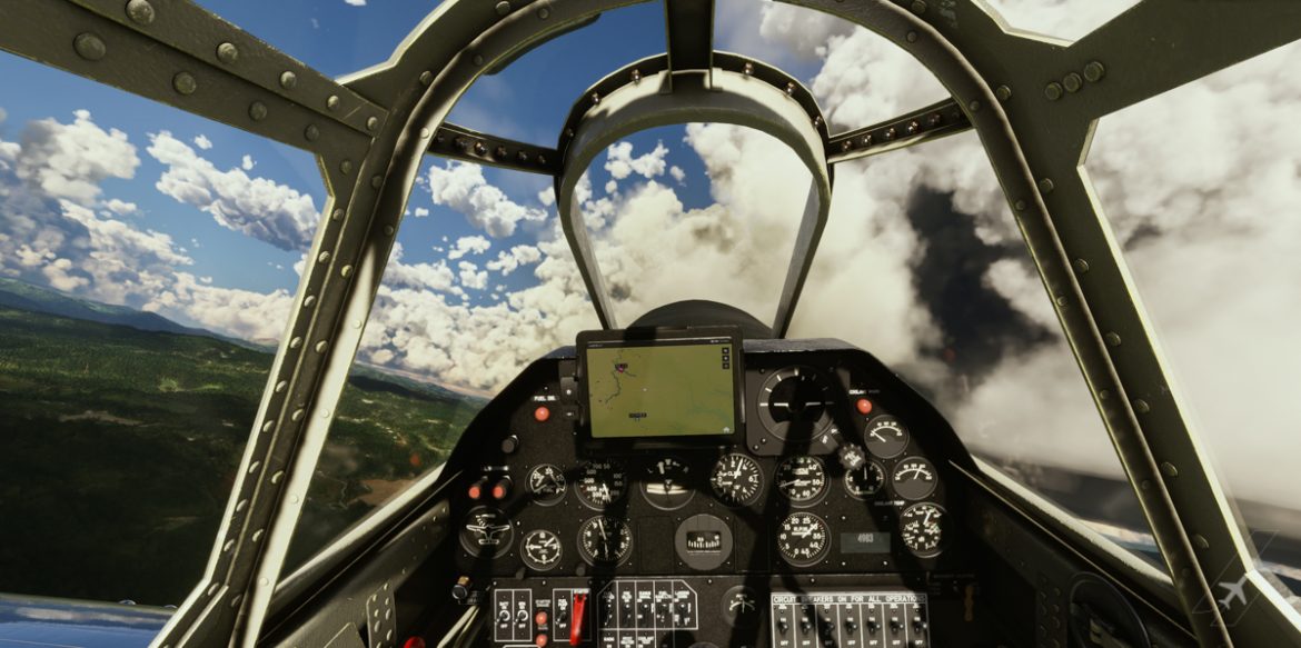 (It's out!) An early preview of the beautiful iniBuilds P-40F, coming ...