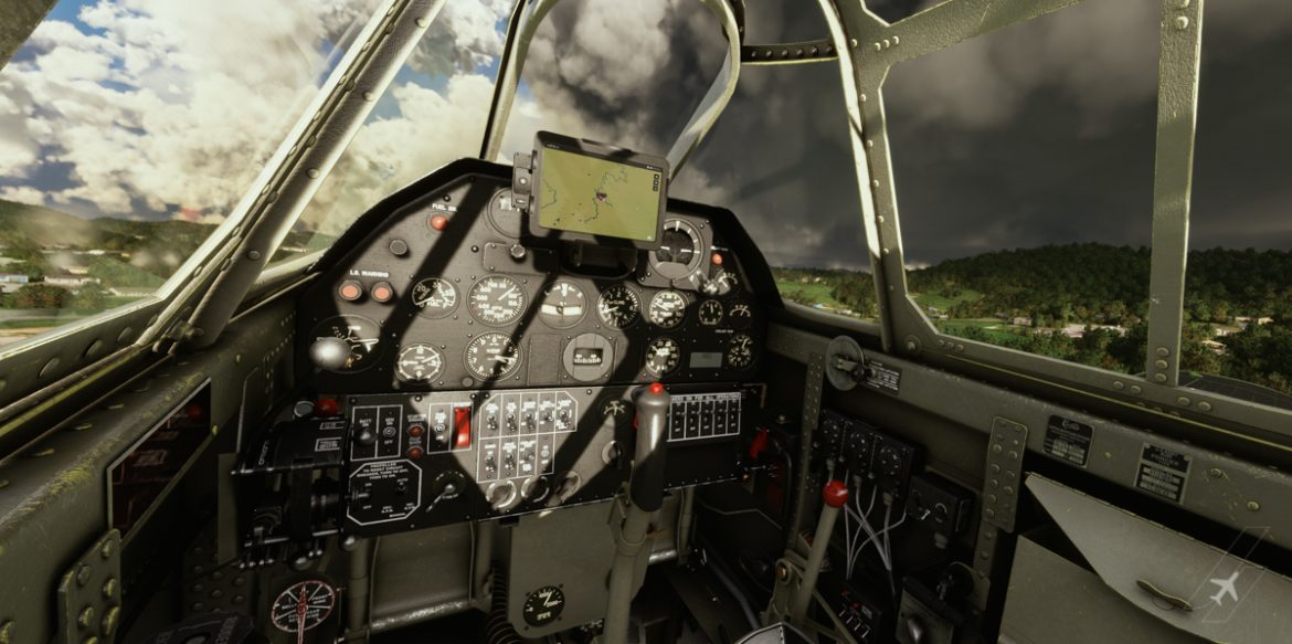 (It's out!) An early preview of the beautiful iniBuilds P-40F, coming ...