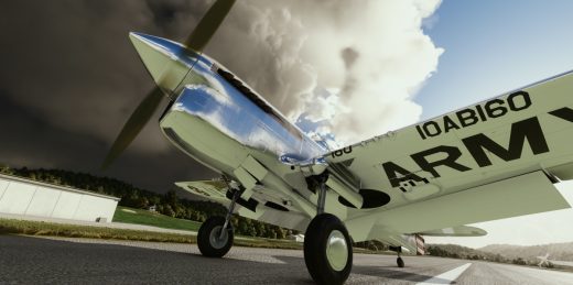 (It's out!) An early preview of the beautiful iniBuilds P-40F, coming ...