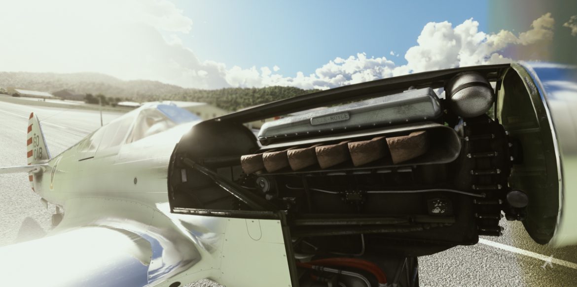 (It's out!) An early preview of the beautiful iniBuilds P-40F, coming ...