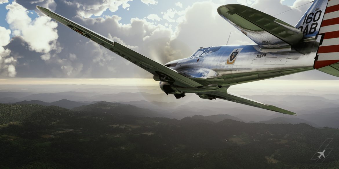 (It's out!) An early preview of the beautiful iniBuilds P-40F, coming ...