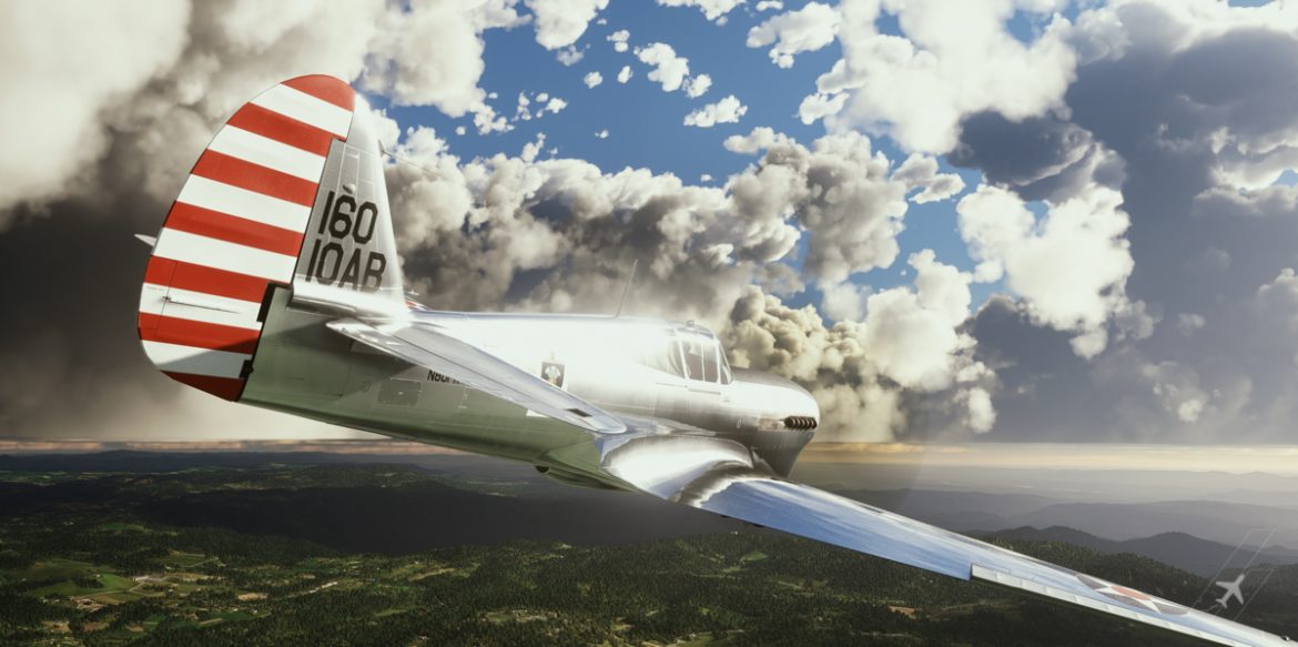 (It's out!) An early preview of the beautiful iniBuilds P-40F, coming ...