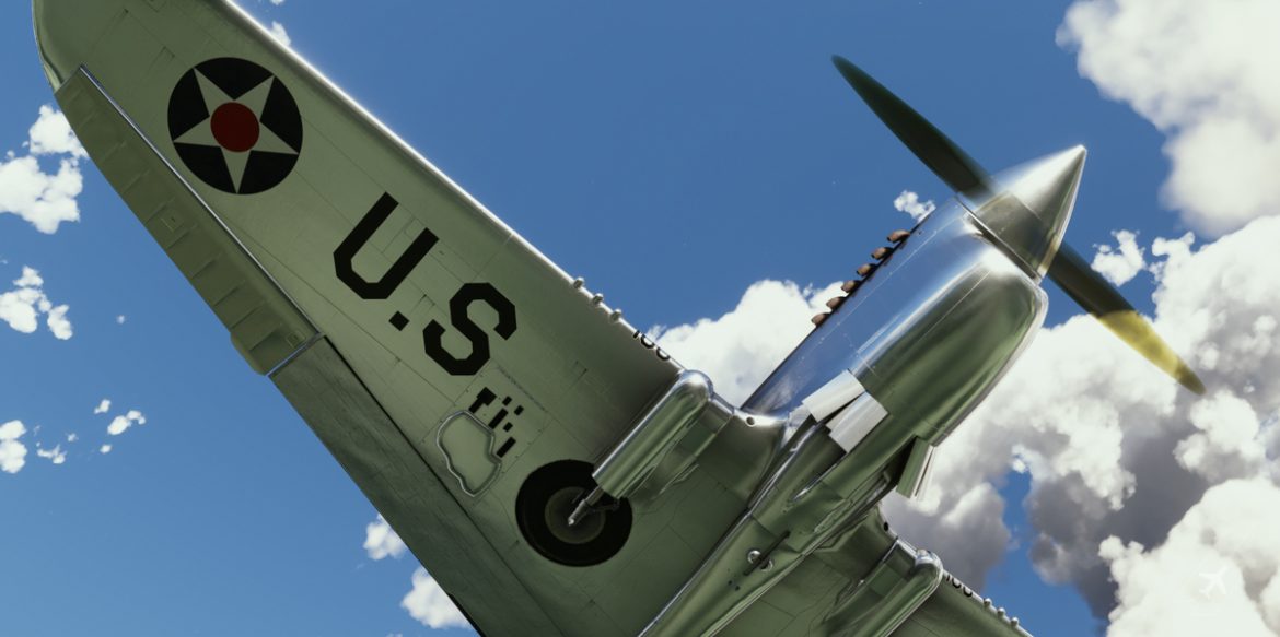 (It's out!) An early preview of the beautiful iniBuilds P-40F, coming ...