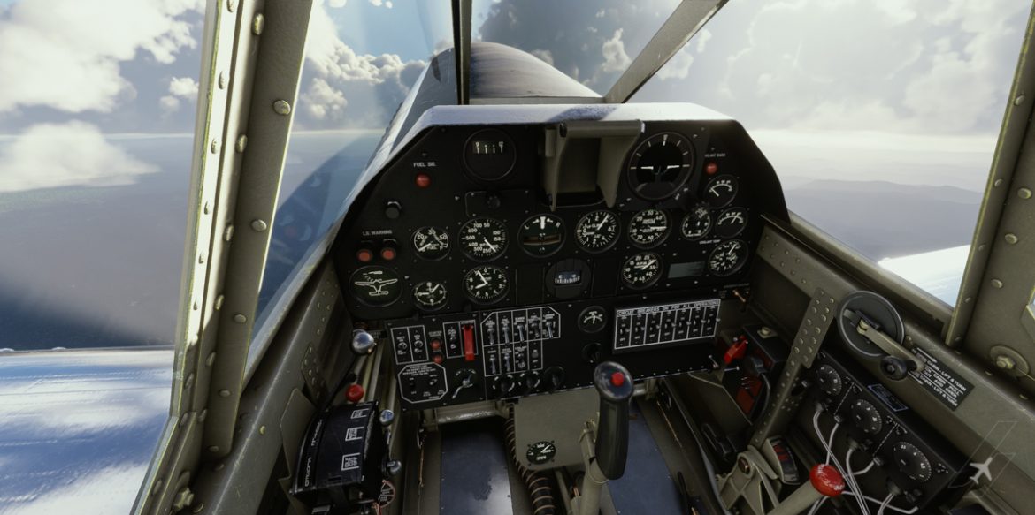 (It's out!) An early preview of the beautiful iniBuilds P-40F, coming ...