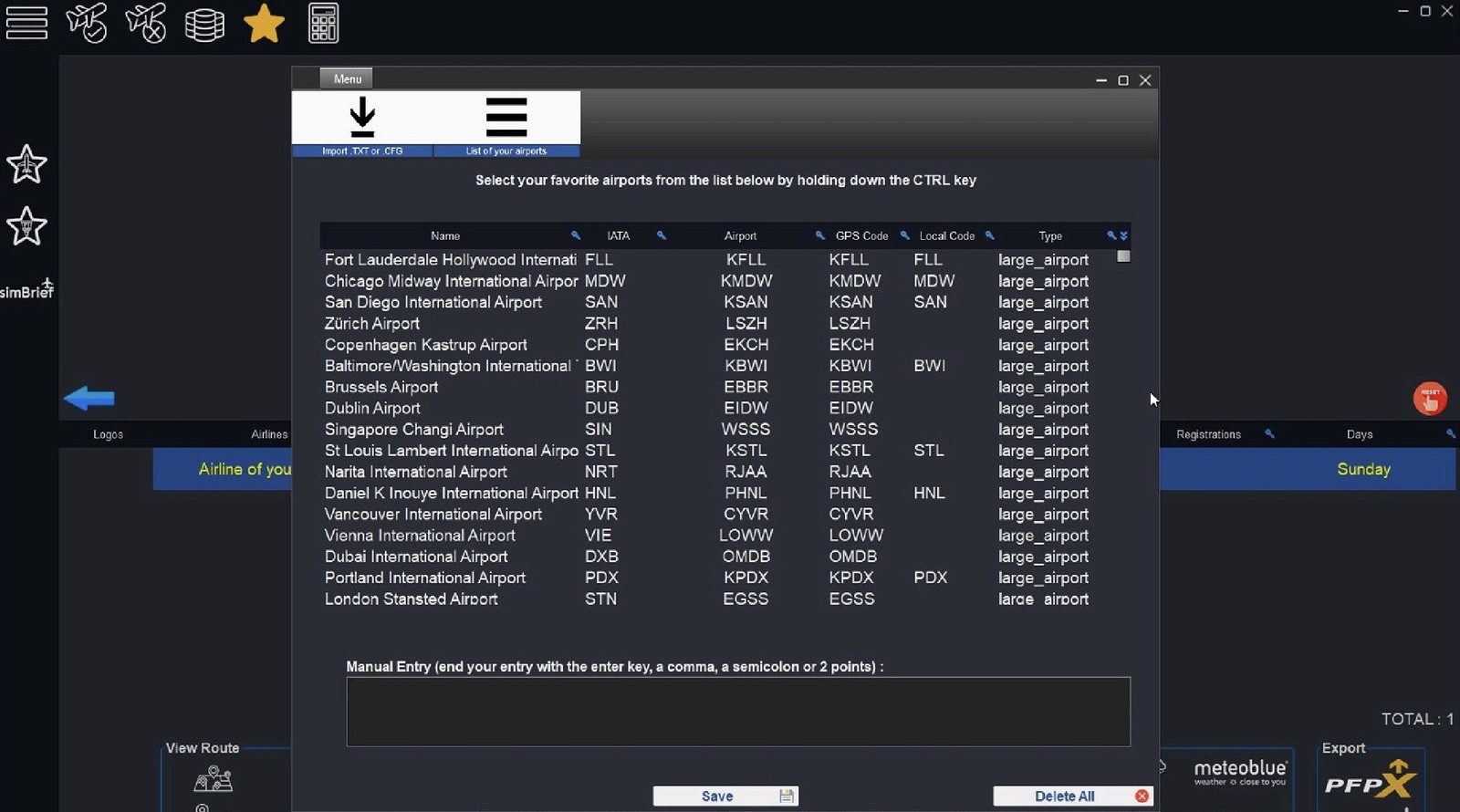 Random Flight Database is a free utility that helps you find new routes ...