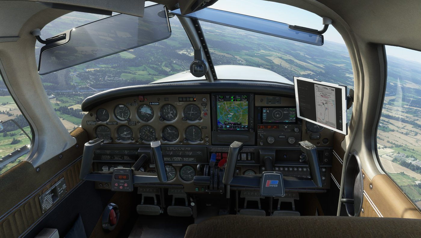 Just Flight finally updates the PA-28 family in MSFS. Flight model ...