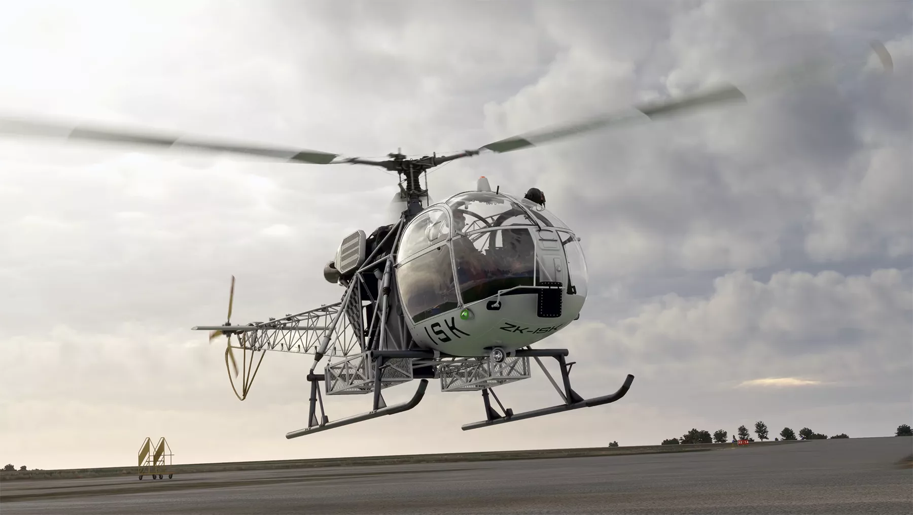Taog's Hangar is out with a new helicopter for MSFS, the SA315B Lama ...