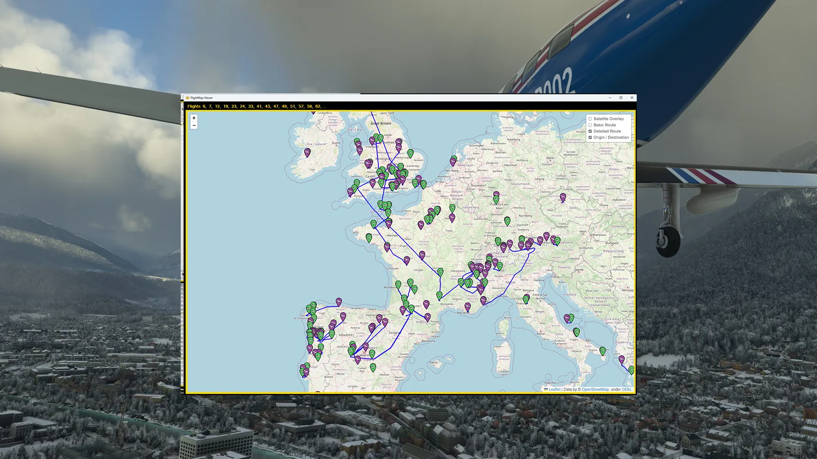 FlightLog Analyzer for MSFS lets you see all your flight history and ...