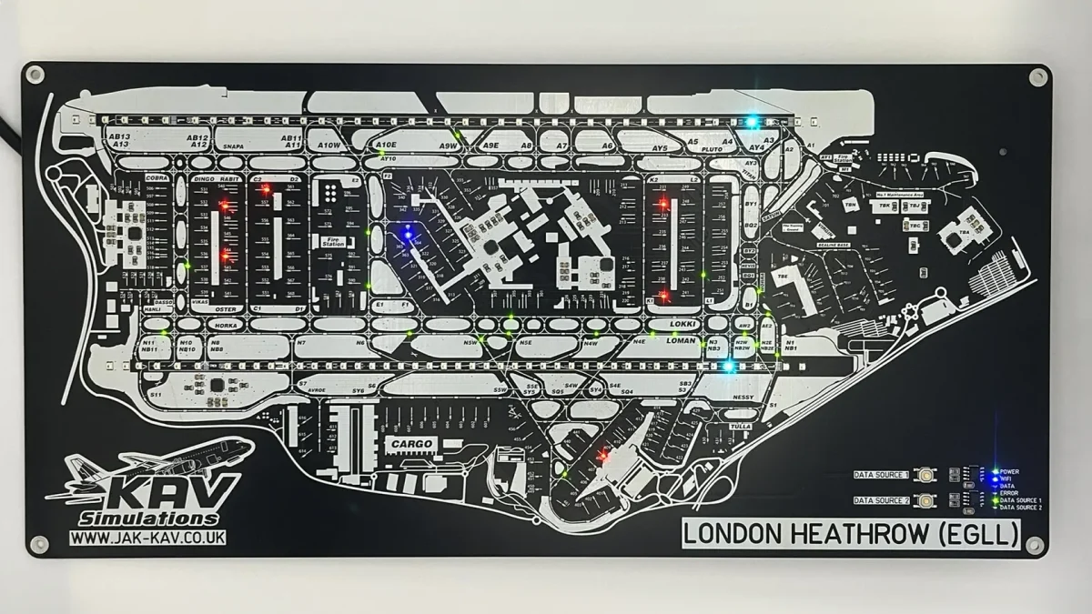 Kav Simulations announces interactive LED Airport Displays you can hang ...