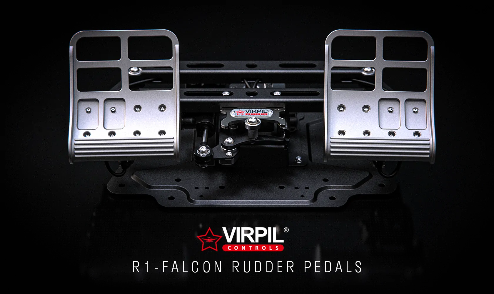 VIRPIL announces R1-FALCON Rudder Pedals - MSFS Addons