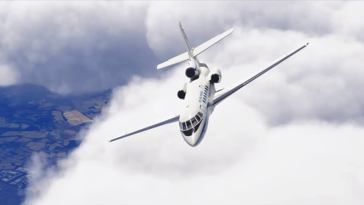 Contrail steps into aircraft development with the Falcon 50 for ...