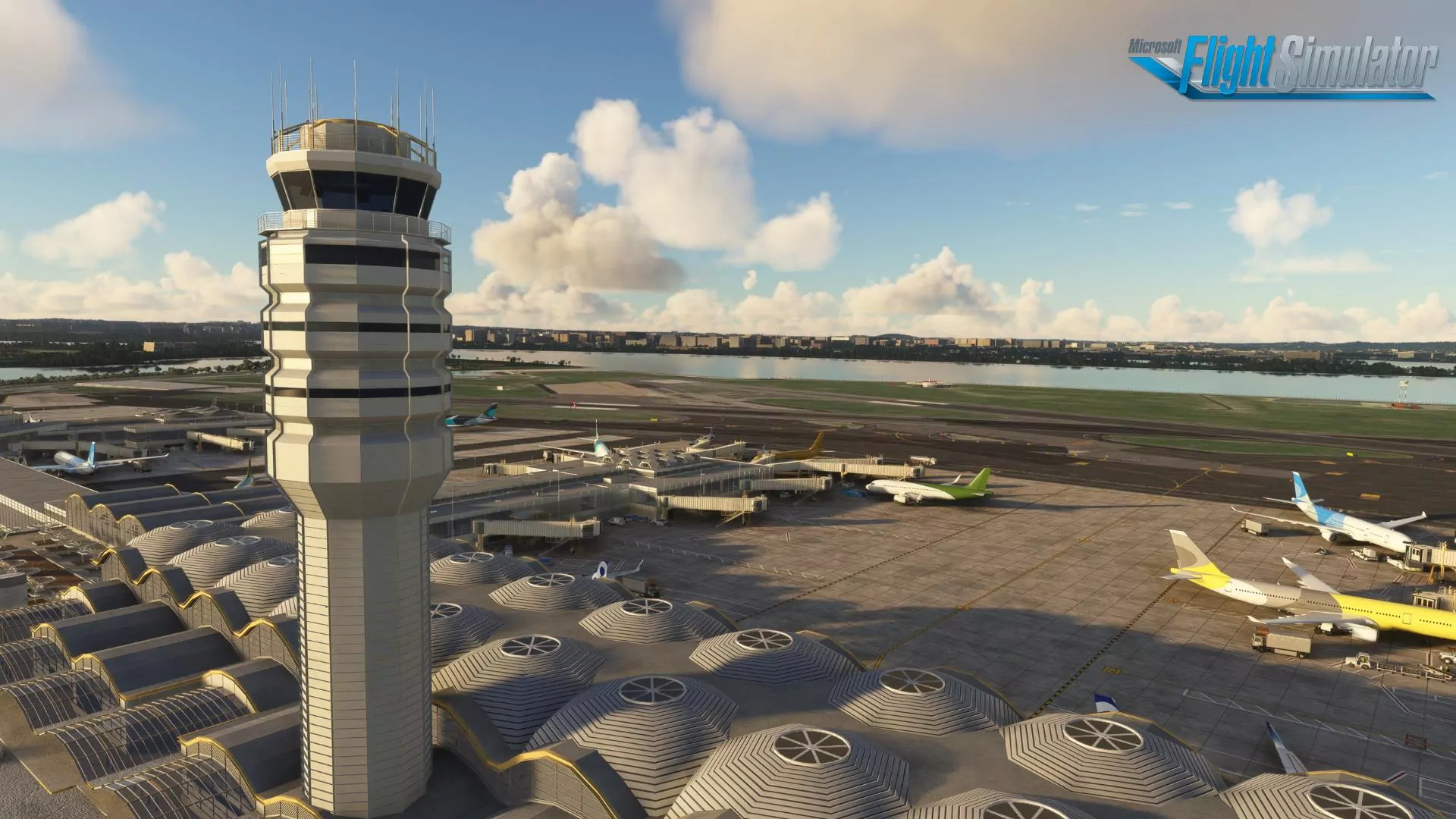 FeelThere releases Ronald Reagan Washington National Airport for Microsoft Flight Simulator ...
