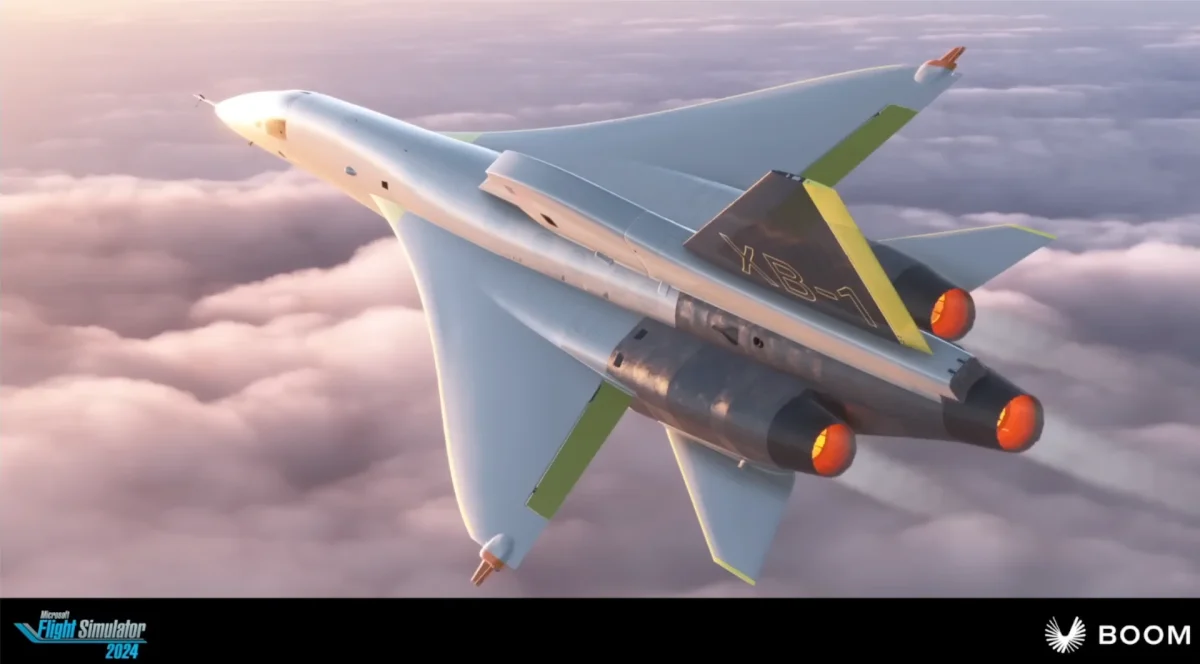 Boom XB-1 and T-38 Talon revealed in detail for Microsoft Flight ...