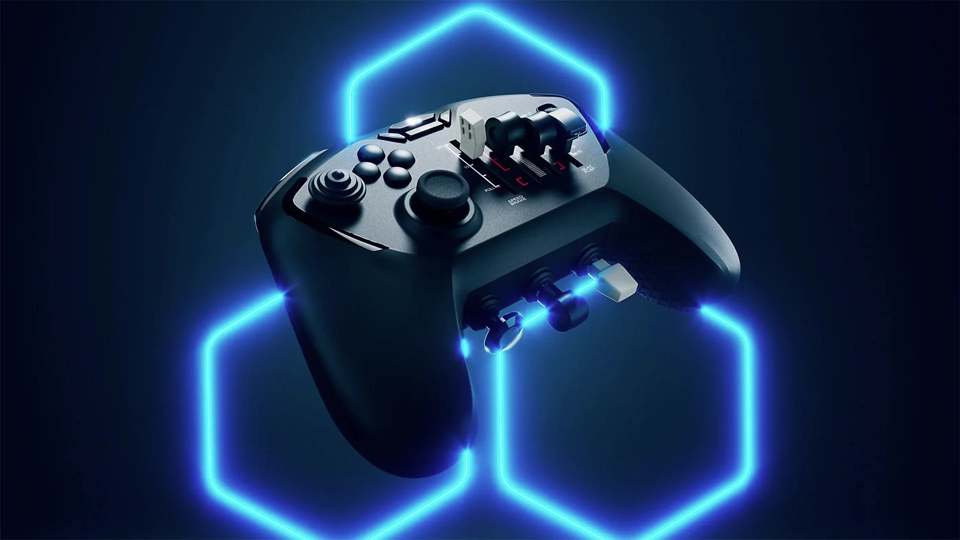 A gamepad with throttles and rudder pedals? Meet the Honeycomb Echo ...